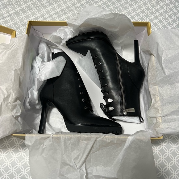 Michael Kors | Shoes | Micheal Kors Kyle Lace Up Boots | Poshmark